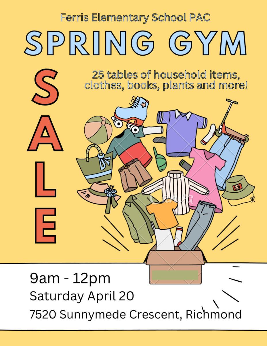 Spring Gym Sale | Ferris Elementary School